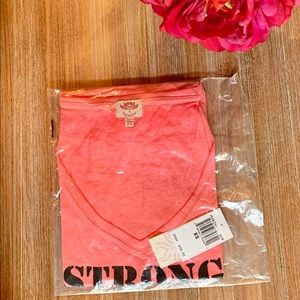 Pink Lotus | Tops | Nwtpink Lotus Strong Is The New Black Yoga Tee ...